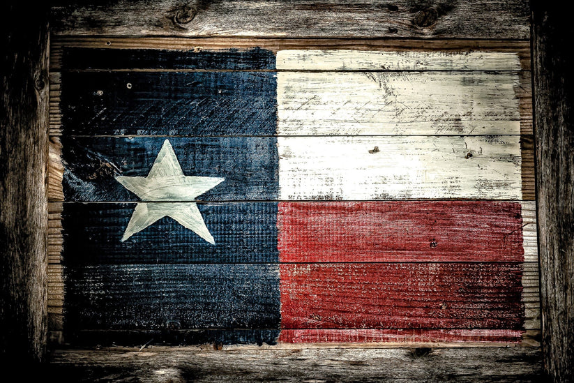 Rustic Texas Flag Jigsaw Puzzle | Made in Texas | Wimberley Puzzle Co ...